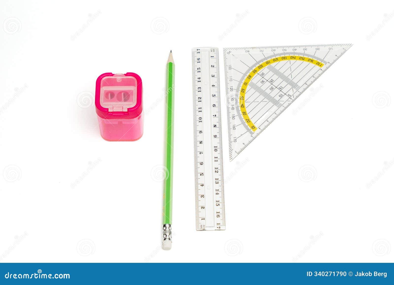 Pencil And Ruler Stock Photography | CartoonDealer.com #7643780