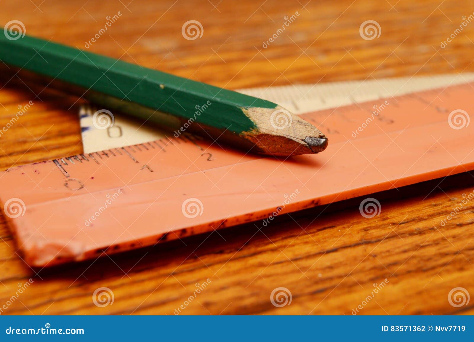 Pencil and rulers stock photo. Image of employment, office - 83571362