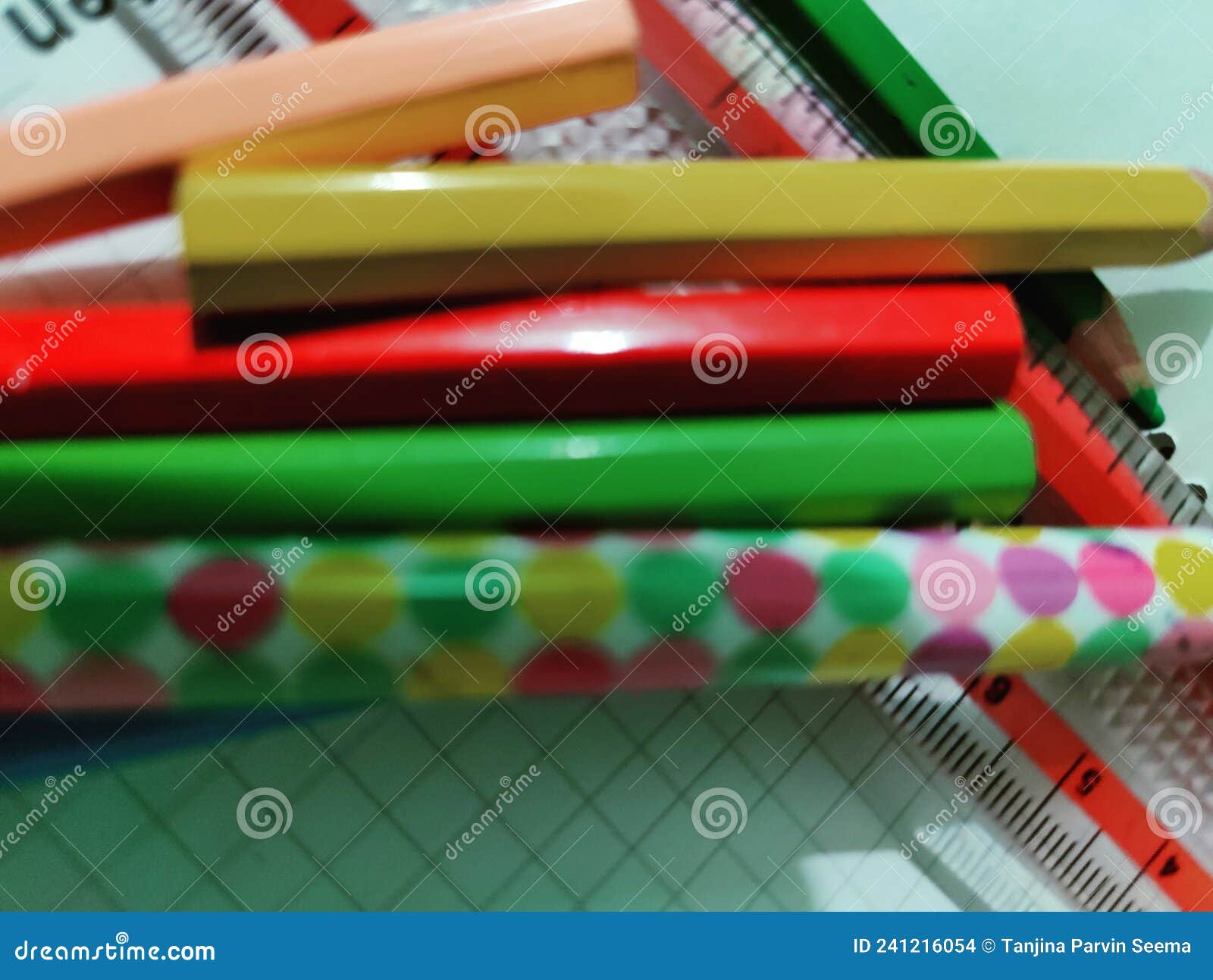 Pencil scale on the paper stock photo. Image of design - 241216054