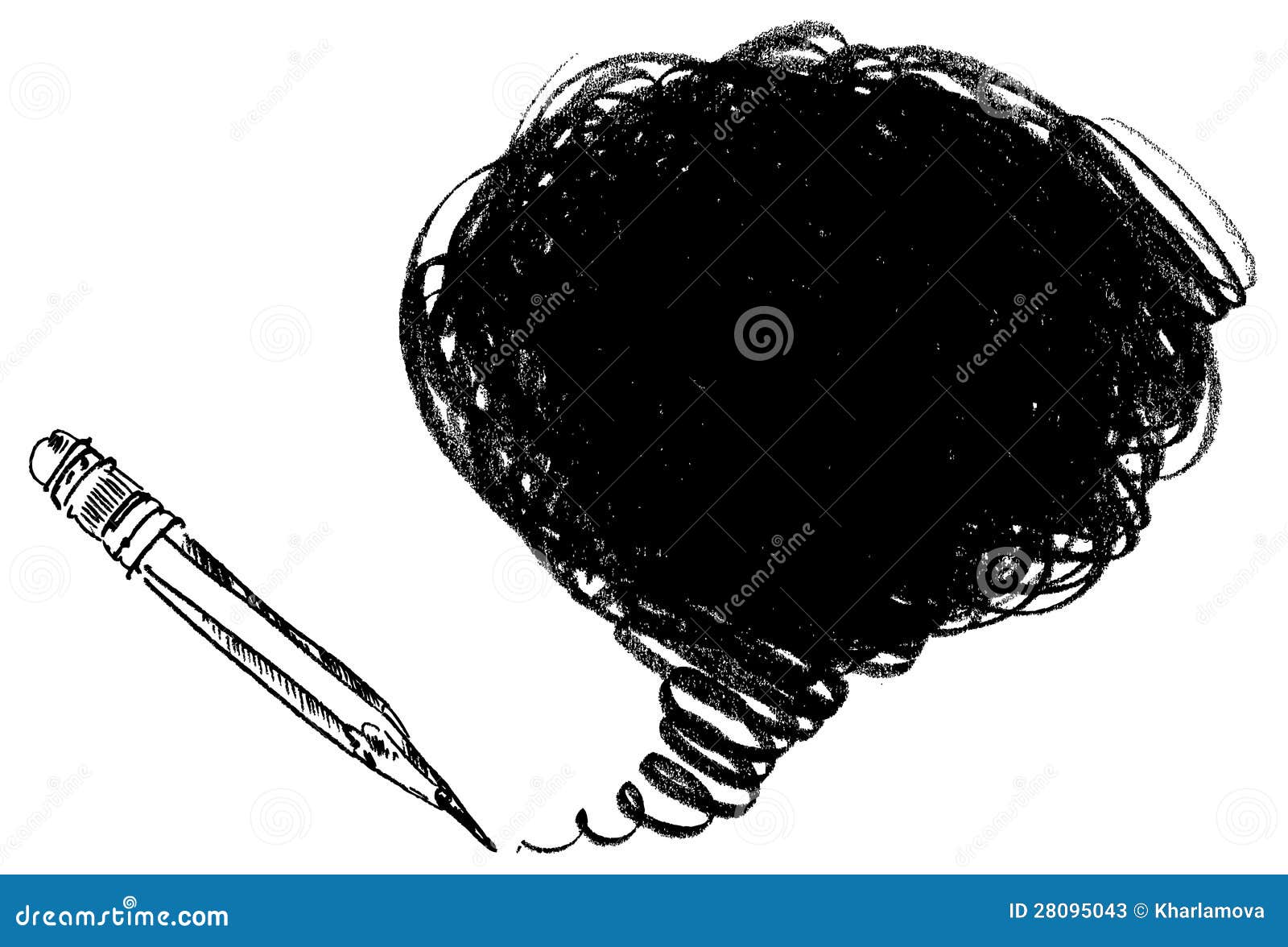 Pencil shading. Hand-drawn stock vector. Illustration of artwork - 28095043