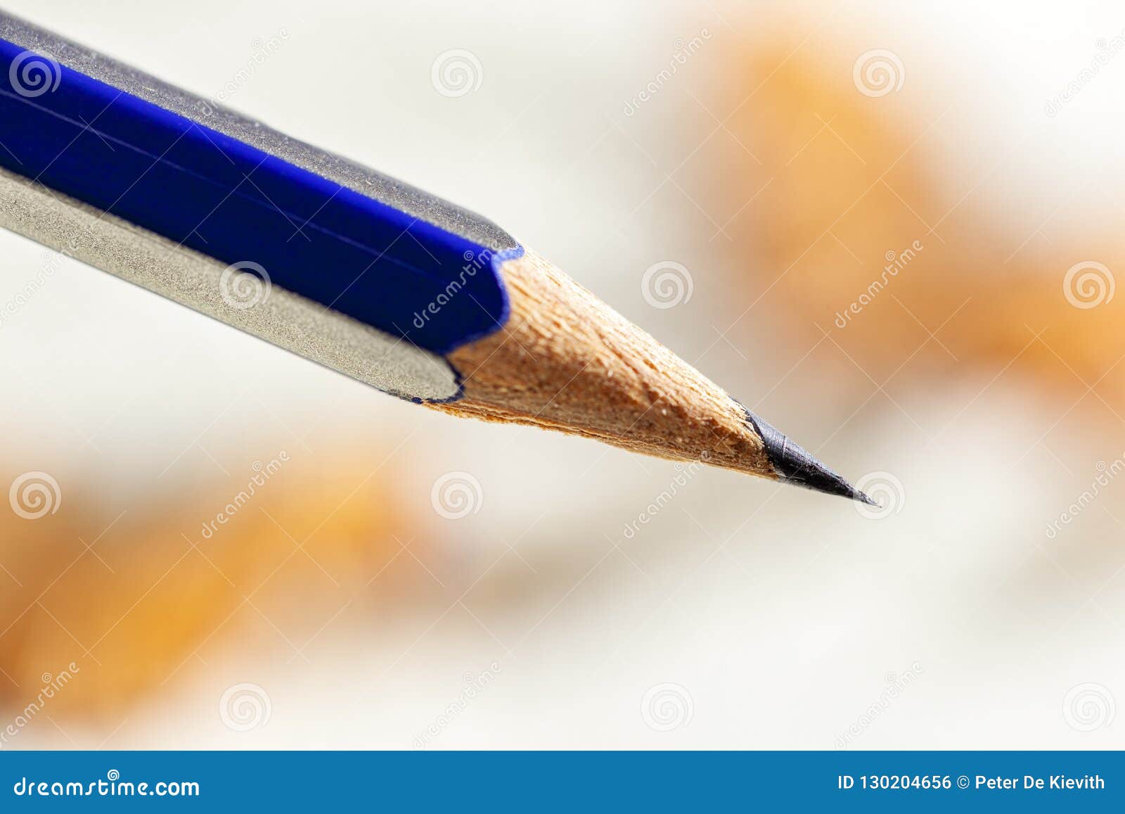Pencil with a sharp point stock photo. Image of office - 130204656
