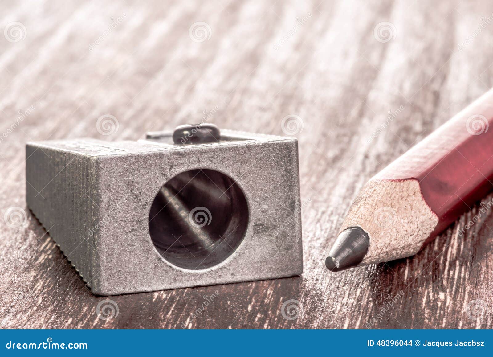 Pencil Sharpener stock photo. Image of sharpener, wood - 48396044