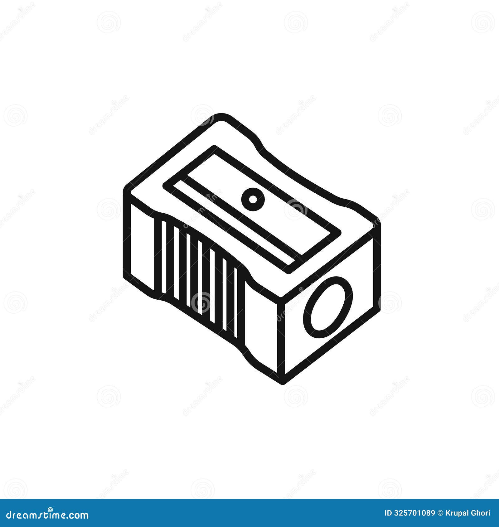 Pencil Sharpener Icon Vector Set Collection for Web Stock Illustration ...