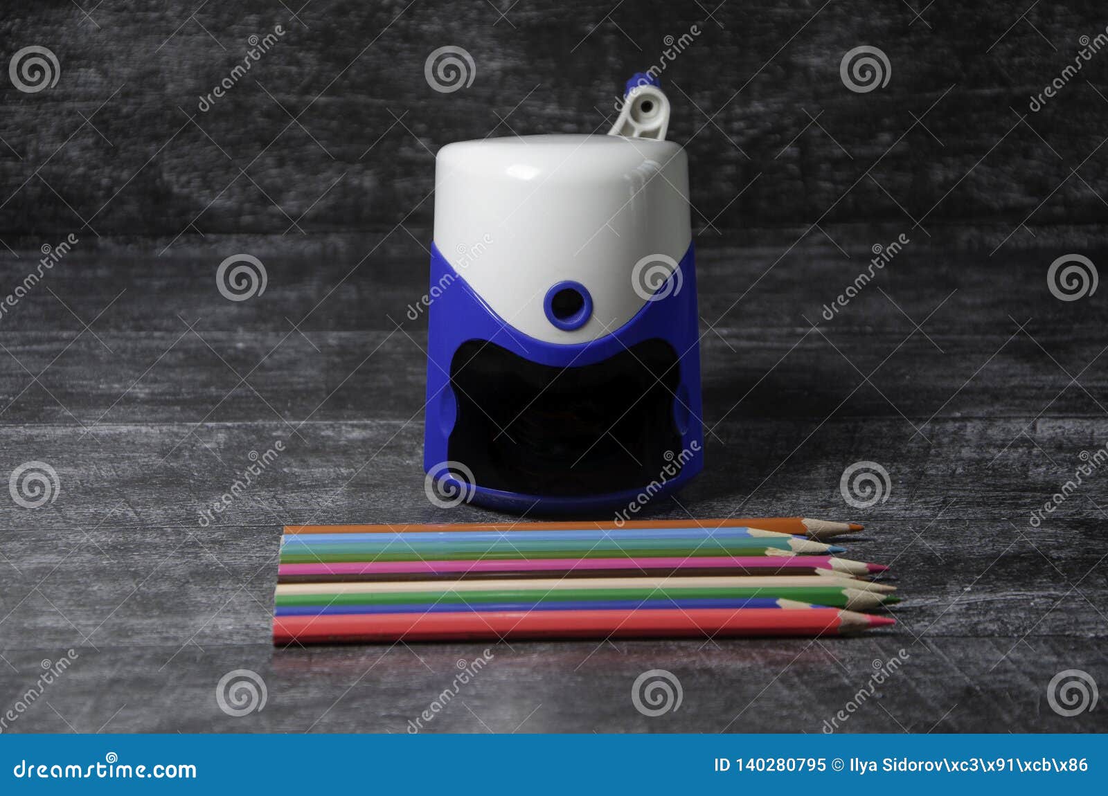 Pencil and sharpener stock image. Image of sharpener - 140280795