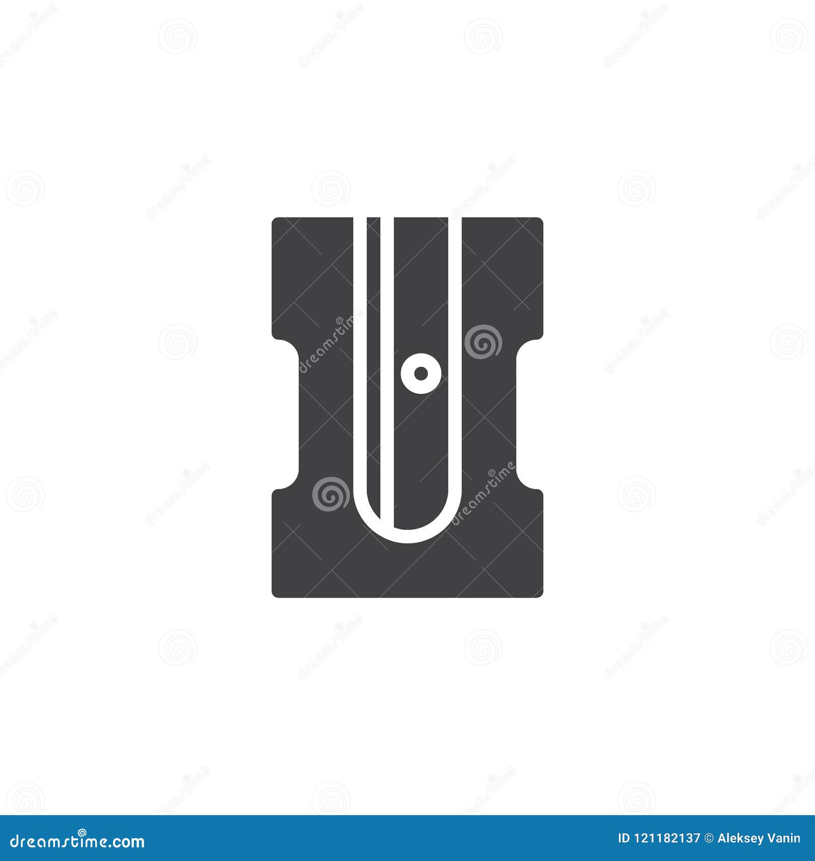 Pencil Sharpener Vector Icon Stock Vector - Illustration of sharp ...