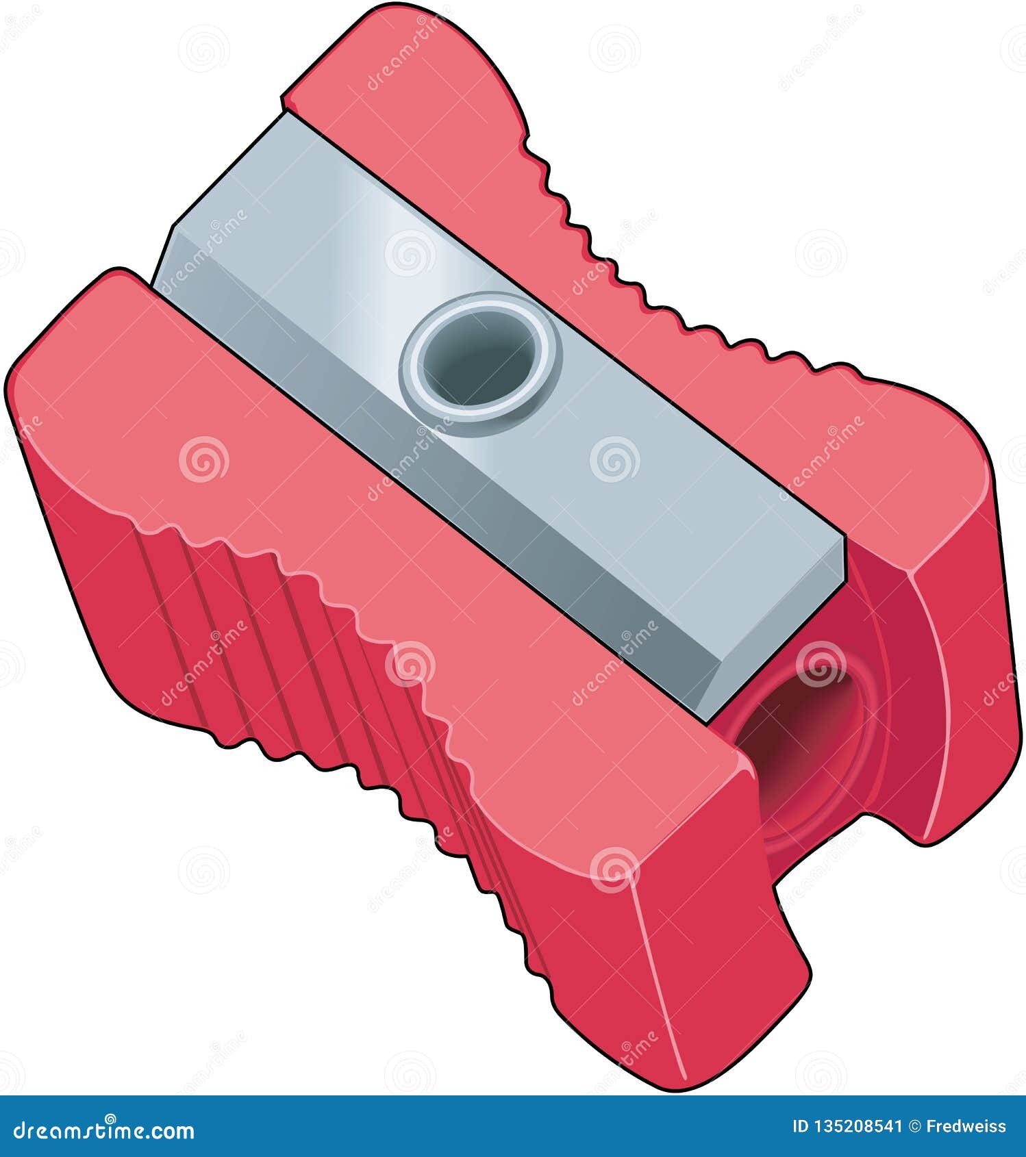 Pencil Sharpener Vector Illustration Stock Vector - Illustration of ...