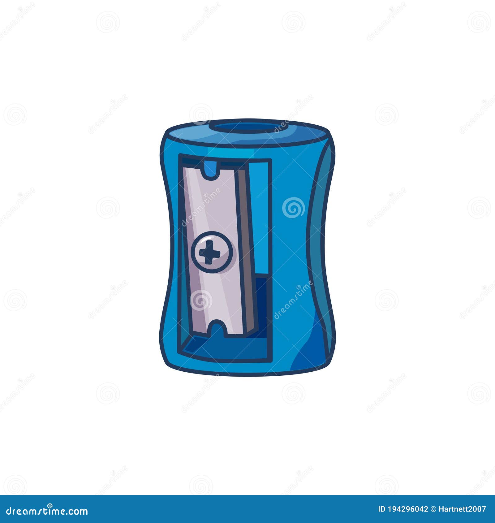 Pencil Sharpener. Vector Isolated Illustration on a White Background ...