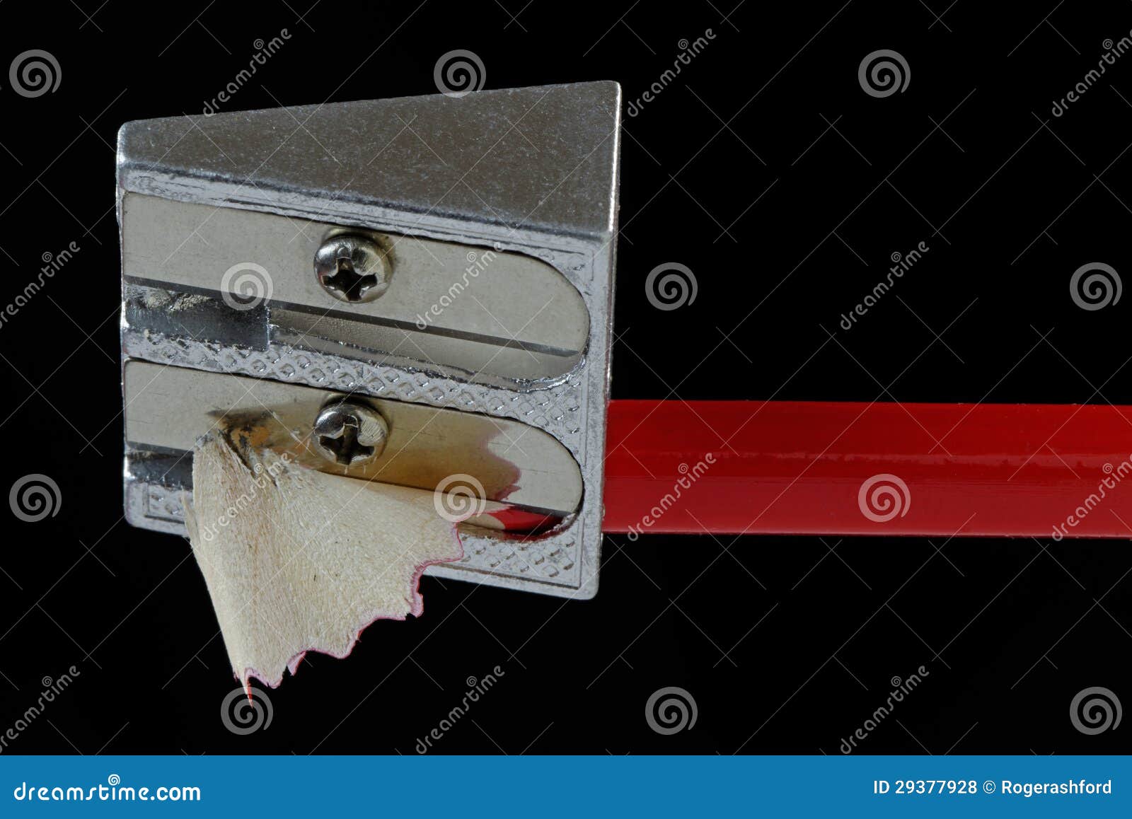 Pencil Sharpening stock photo. Image of objects, equipment - 29377928