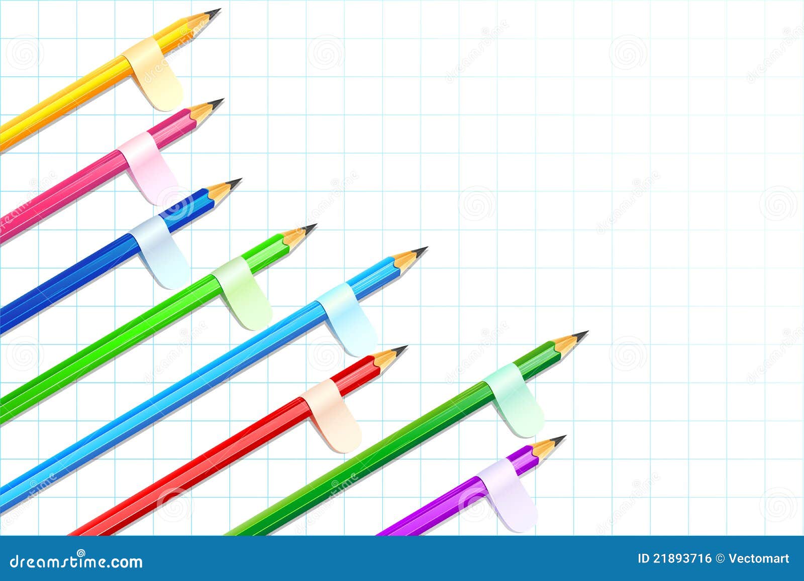 Pencil Showing Bar Graph Vector Illustration | CartoonDealer.com #21893716