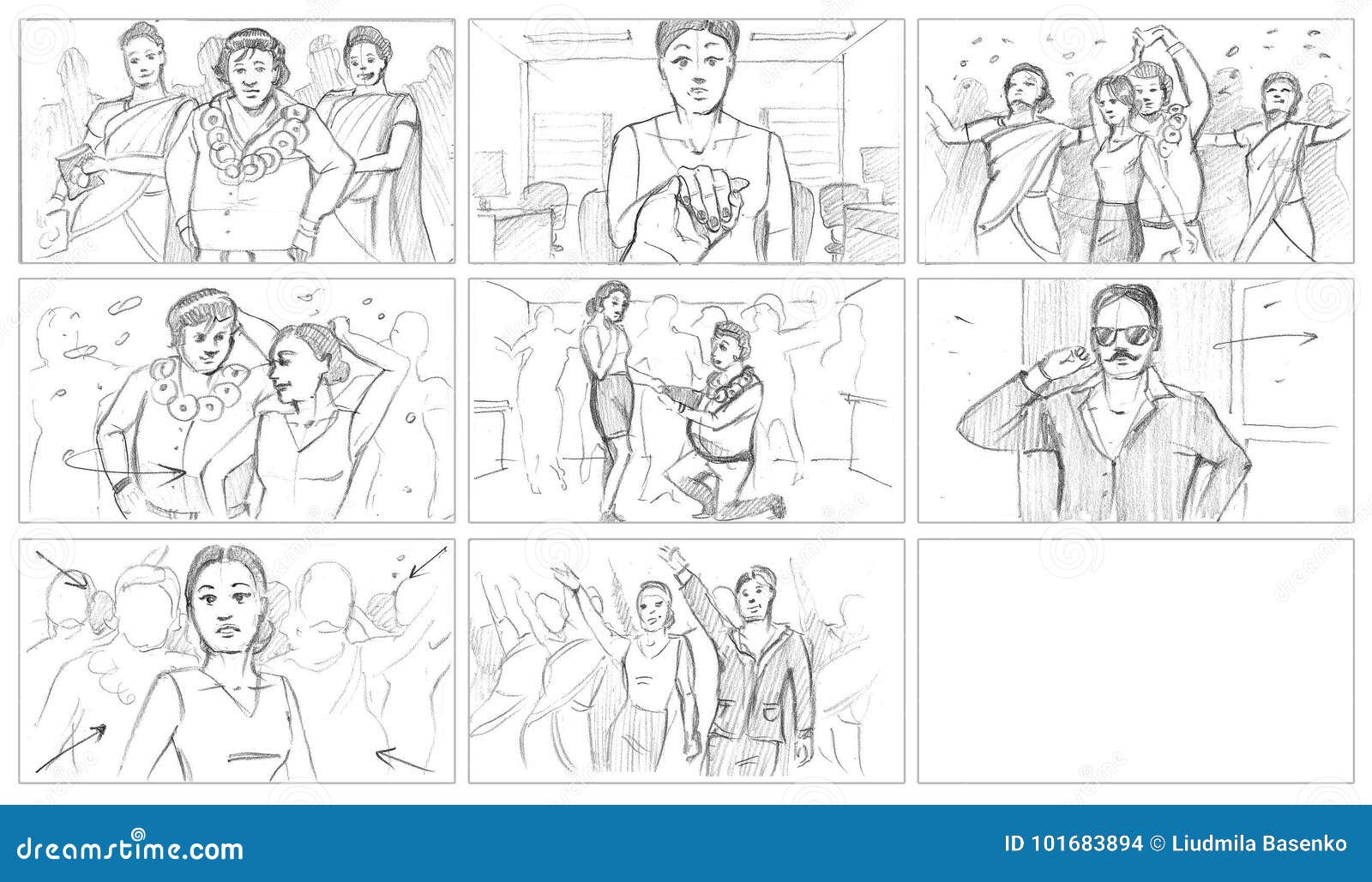 Commercial Storyboards Royalty-Free Stock Photo | CartoonDealer.com ...