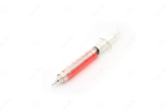 Pencil syringe stock photo. Image of medicine, healthy - 43820350