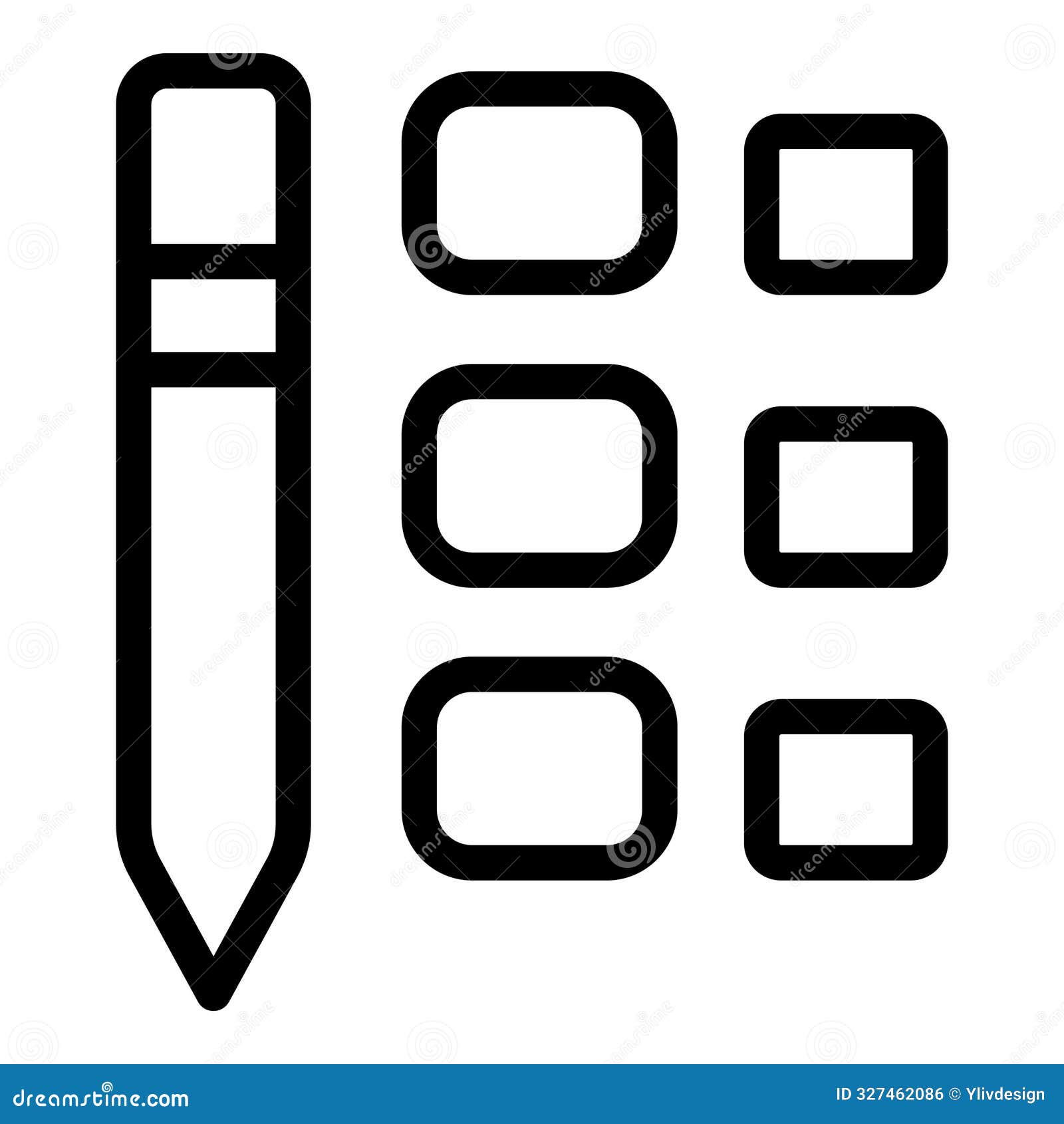 Pencil Taking Notes On Checklist Completing Tasks Ticking Off Boxes ...