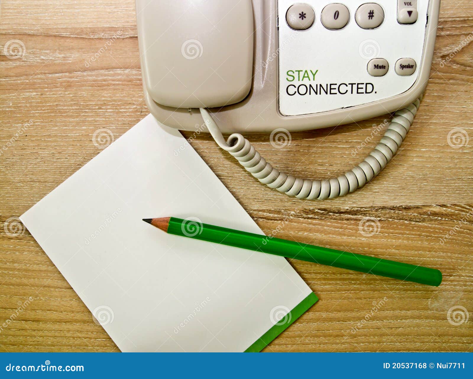 Pencil Telephone and Note Pad Stock Photo - Image of background, sign ...
