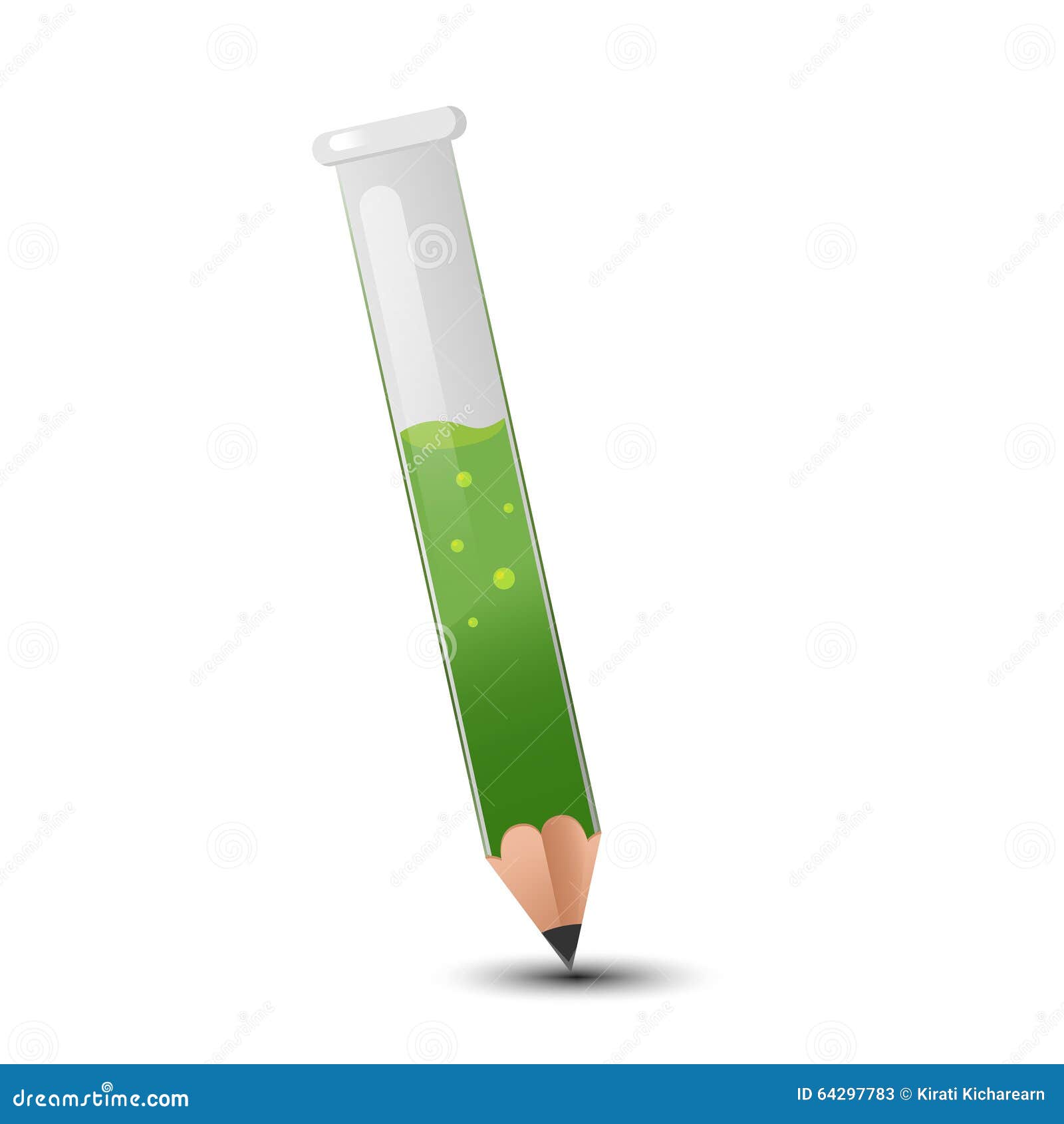 Pencil And Test Line Icon, School Concept, Check Mark And Cross Near ...