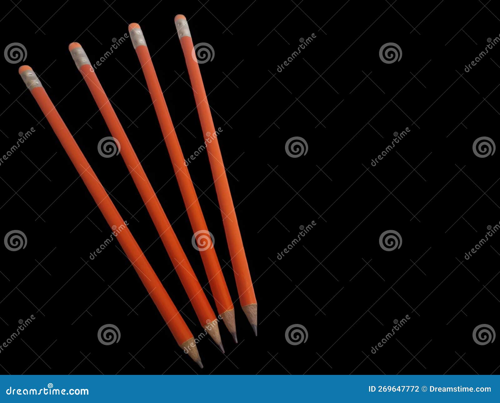 A Pencil Used To Write on Paper Stock Photo - Image of circle, office ...