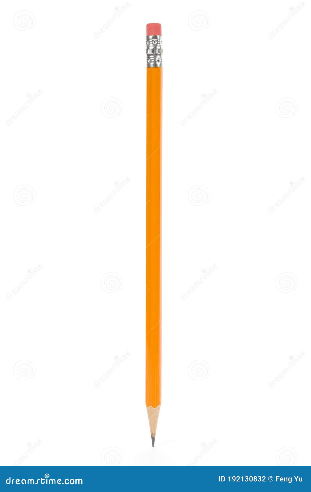 Pencil with White Background Stock Photo - Image of office, school ...