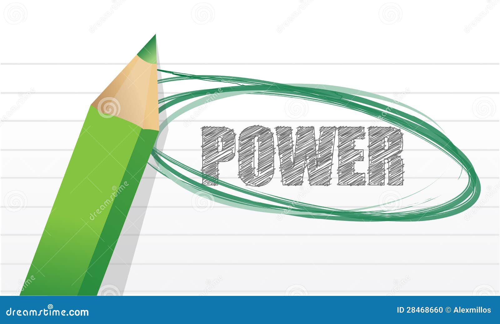 Pencil and word stock illustration. Illustration of technology - 28468660