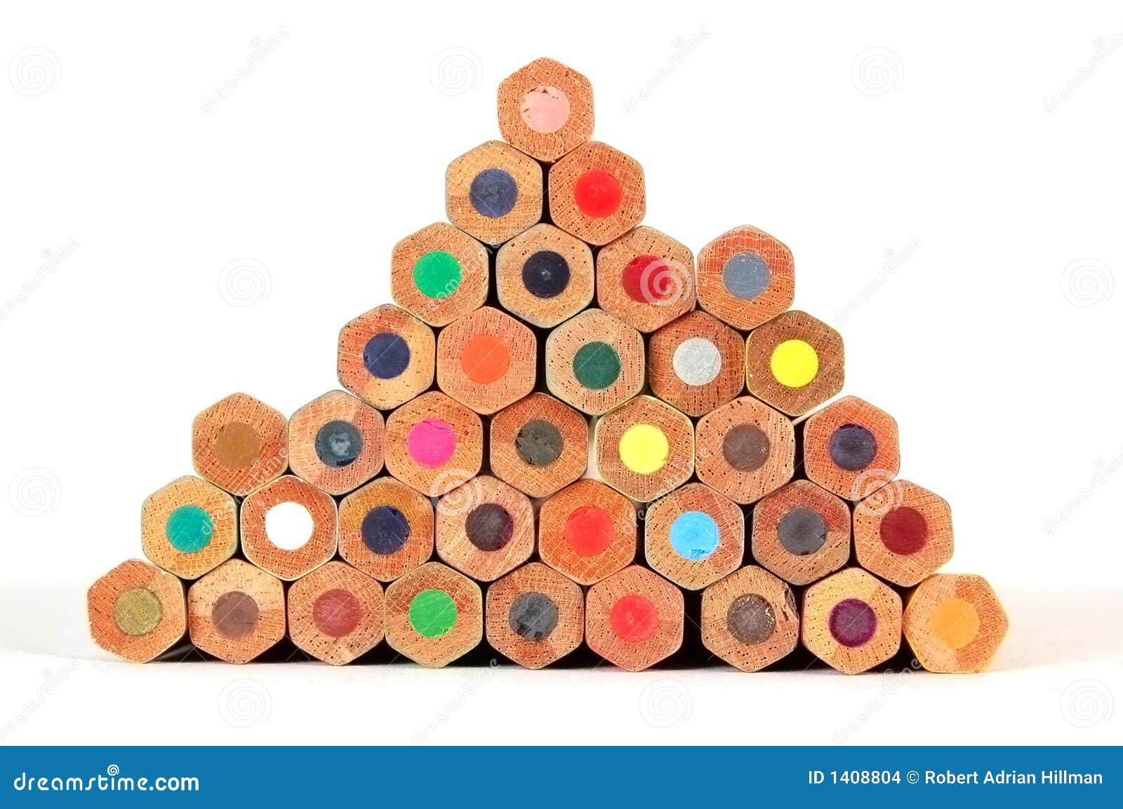 Pencils stock photo. Image of hexagon, office, triangle - 1408804