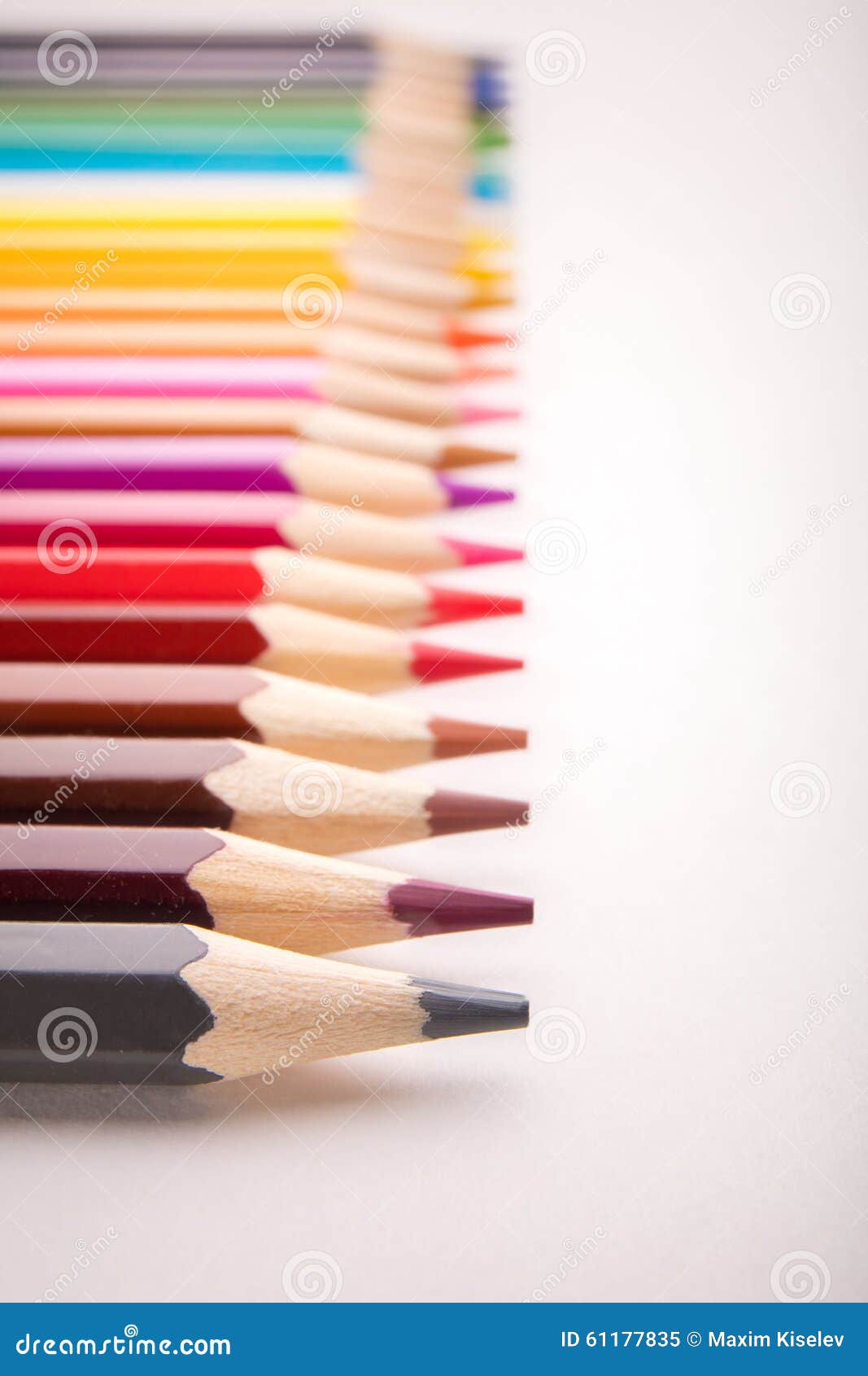 Pencils all colors stock image. Image of design, deifferent - 61177835