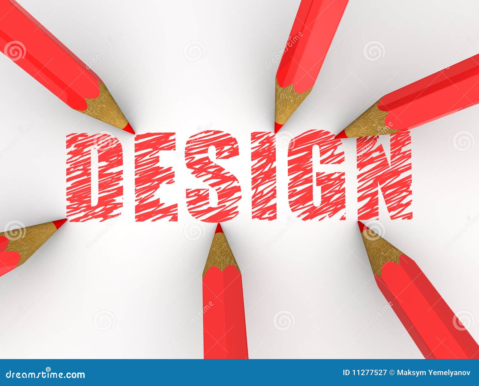 Pencils drawing design stock illustration. Illustration of ...