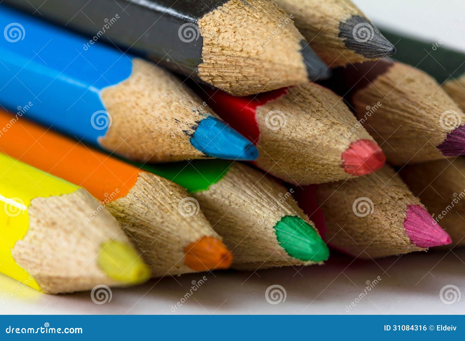 Pencils Point stock photo. Image of education, pink, palette - 31084316
