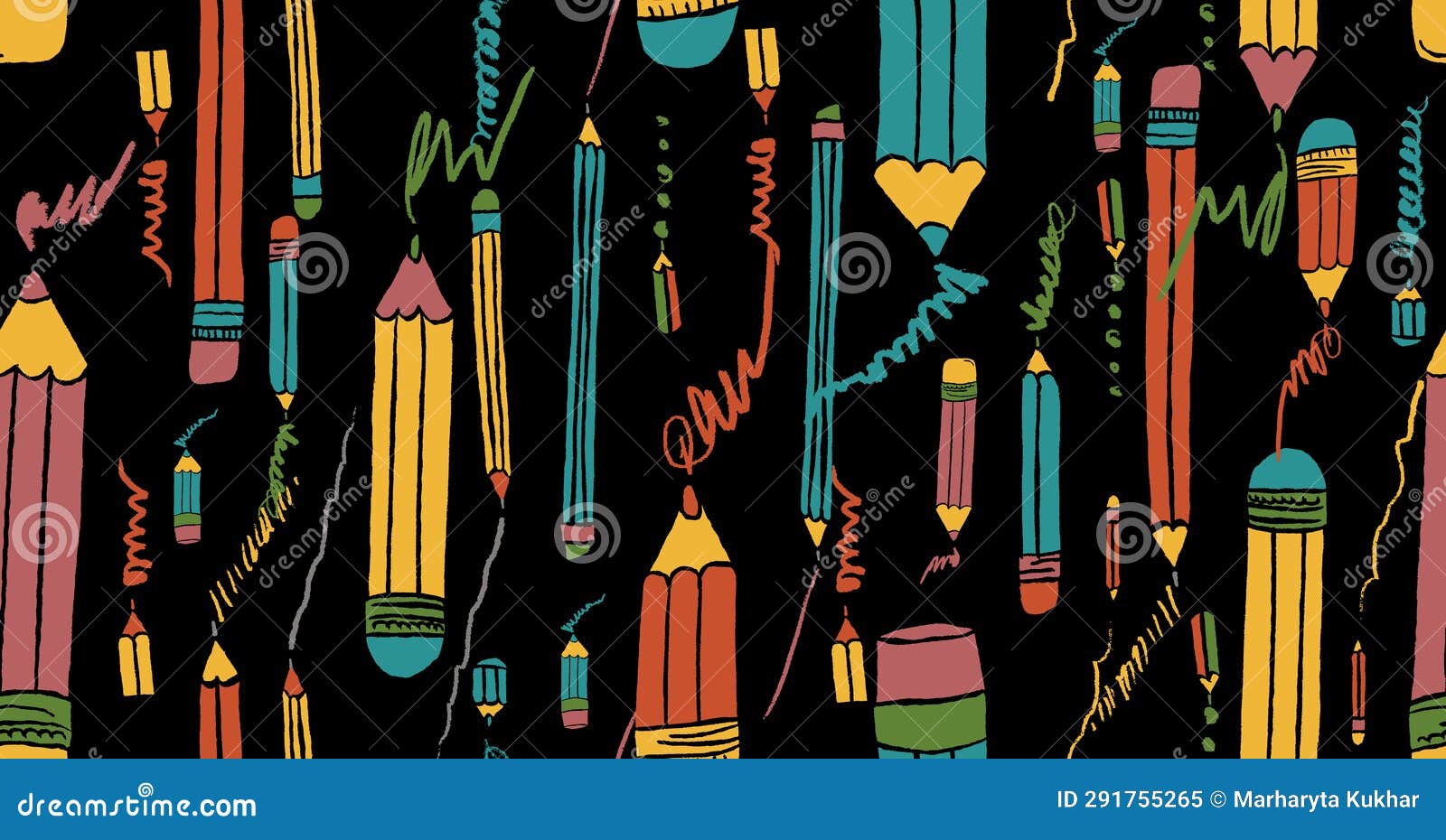 Crayons Collection, Twenty Rainbow Colors Vector Illustration ...