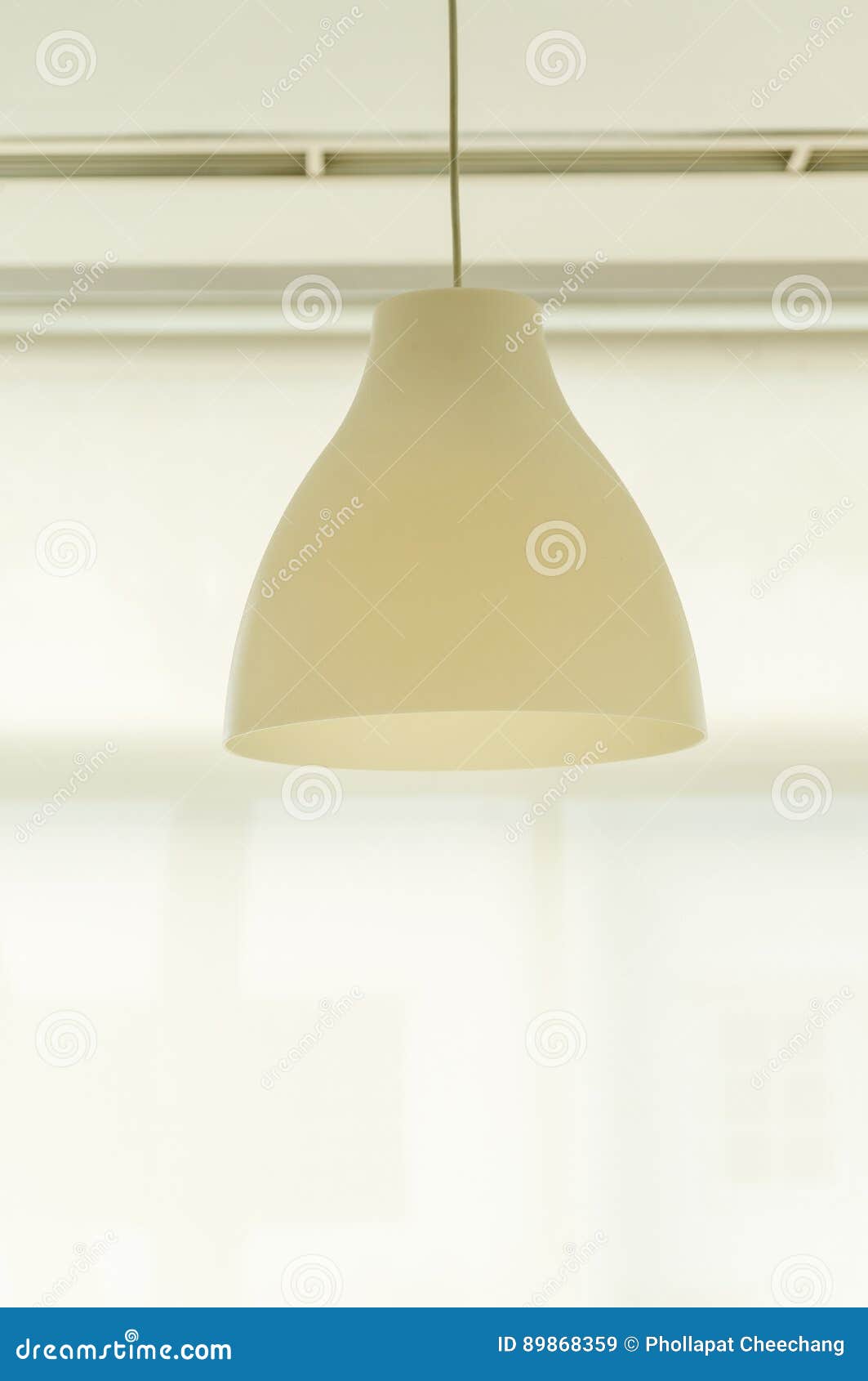 Pendant Lamp or Hanging Lamp on Ceiling Stock Image - Image of circle ...