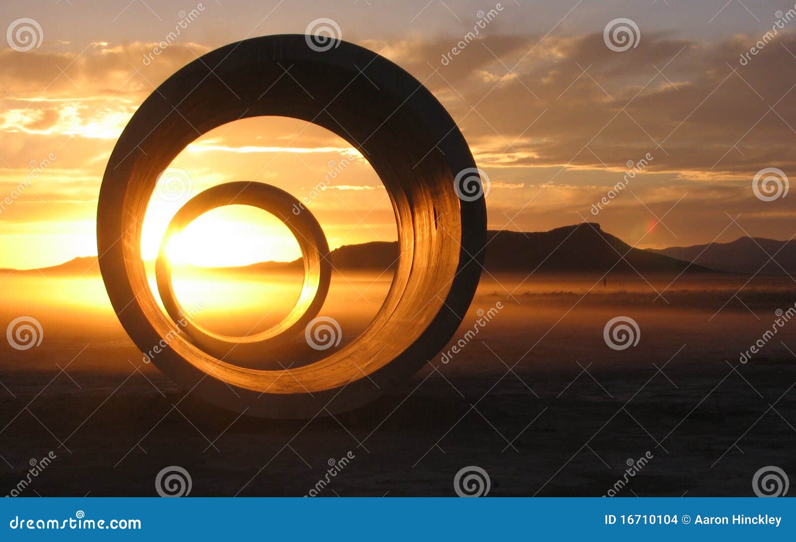 Pending Solstice at Sun Tunnels Stock Photo - Image of desert ...
