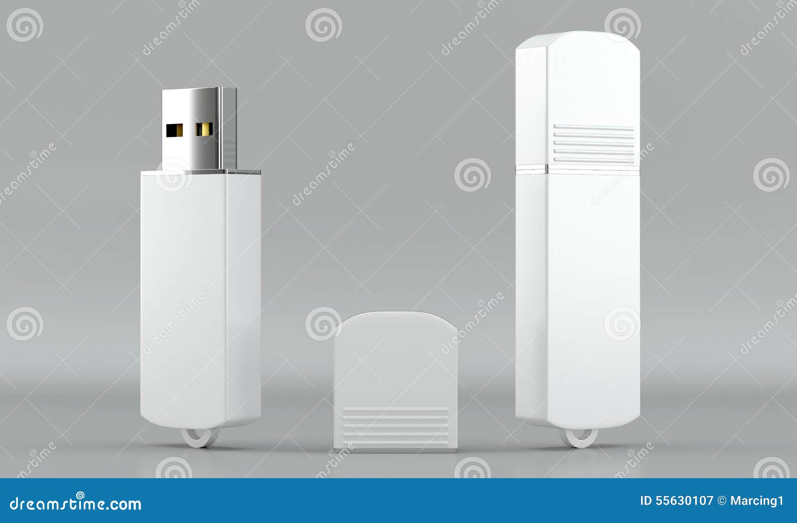 Pendrive Mockup On Bright Background Royalty-Free Stock Photo ...