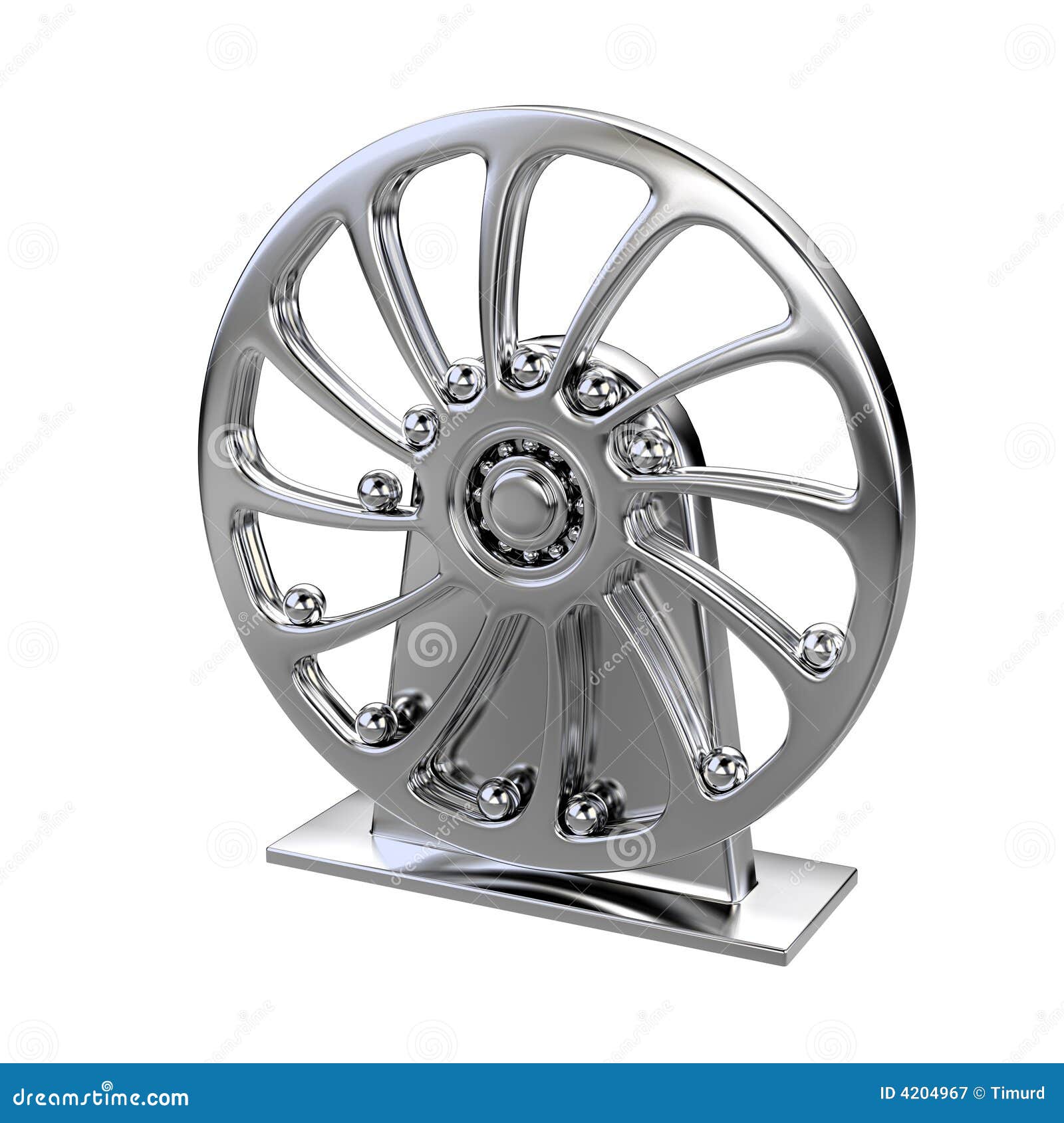 Pendule, Mobile De Perpetuum, Roue Illustration Stock - Illustration du ...