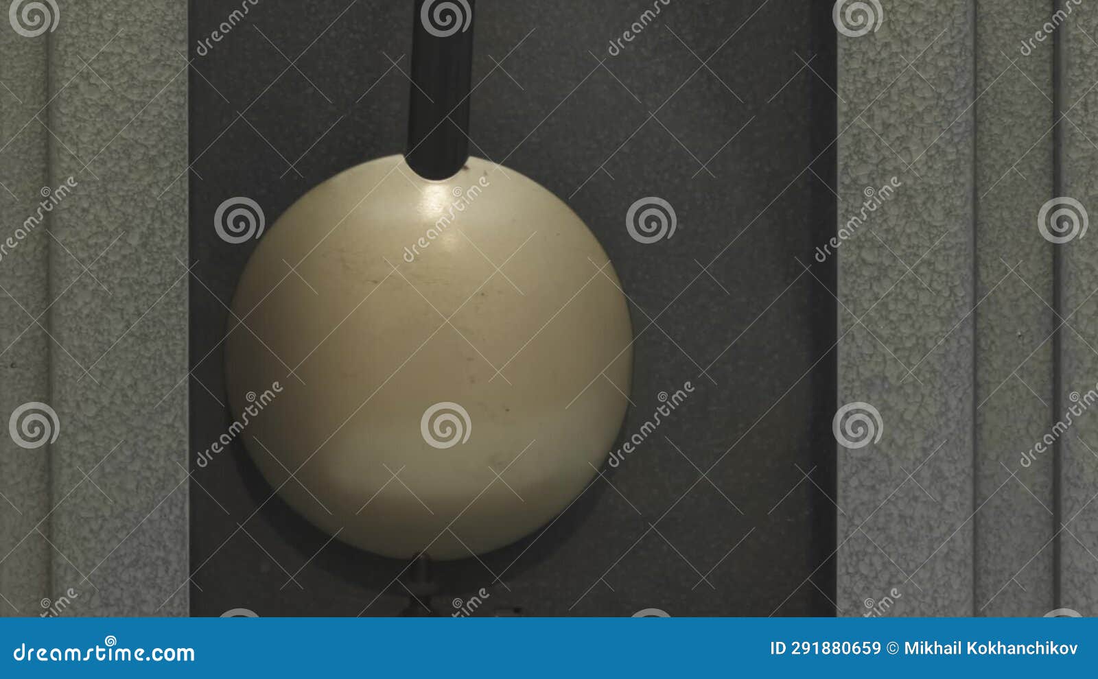 Pendulum of Antique Clock Moving Stock Video - Video of instrument ...