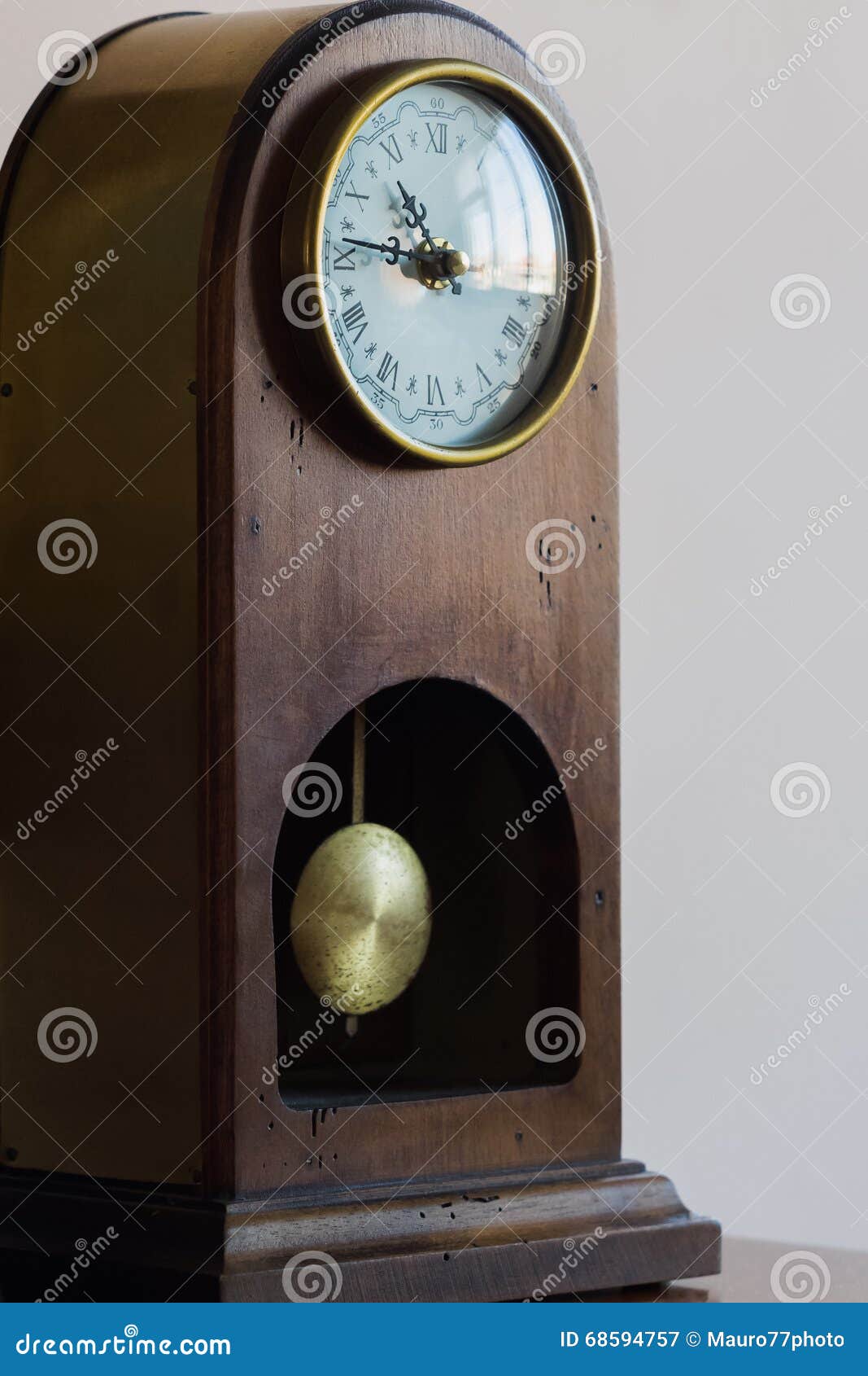 Pendulum clock stock image. Image of home, glass, museum - 68594757