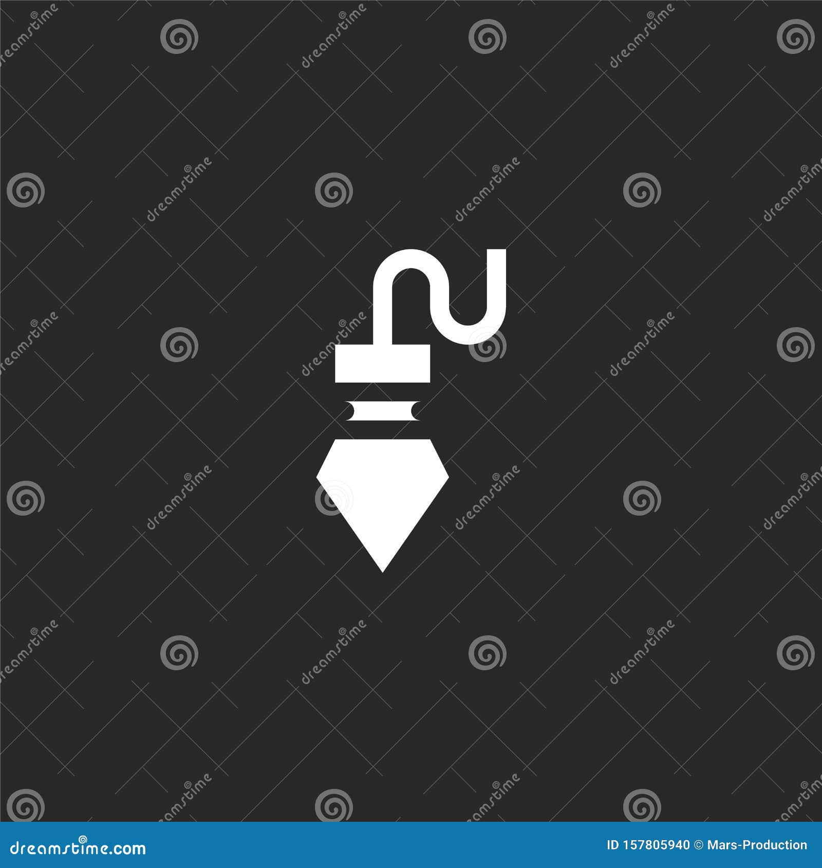 Pendulum Icon. Filled Pendulum Icon for Website Design and Mobile, App ...