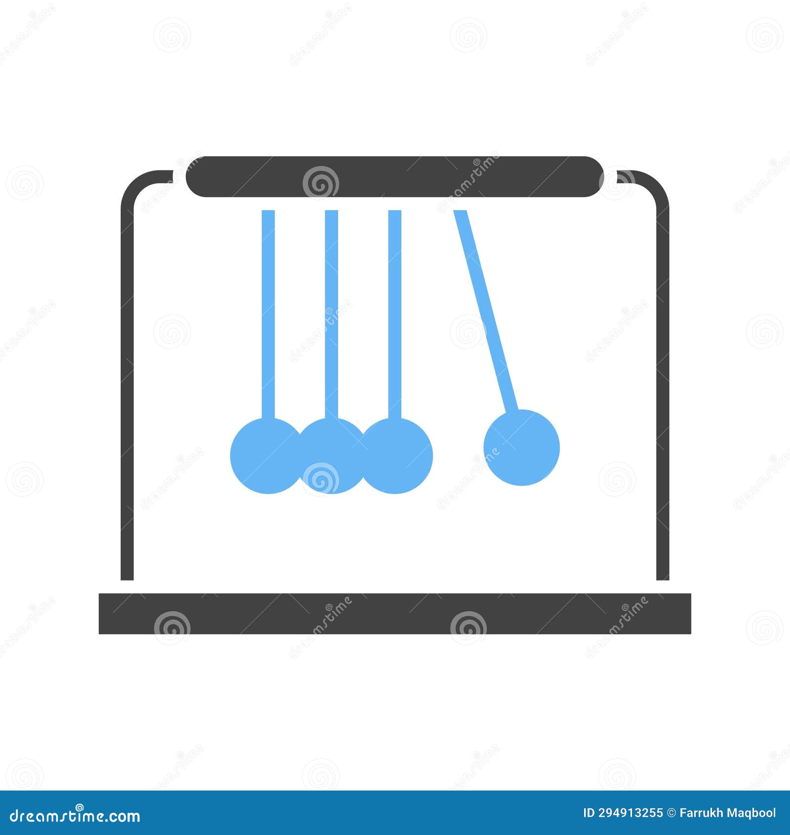 Pendulum Icon Vector. Physics Illustration Sign. Science Symbol Or Logo ...
