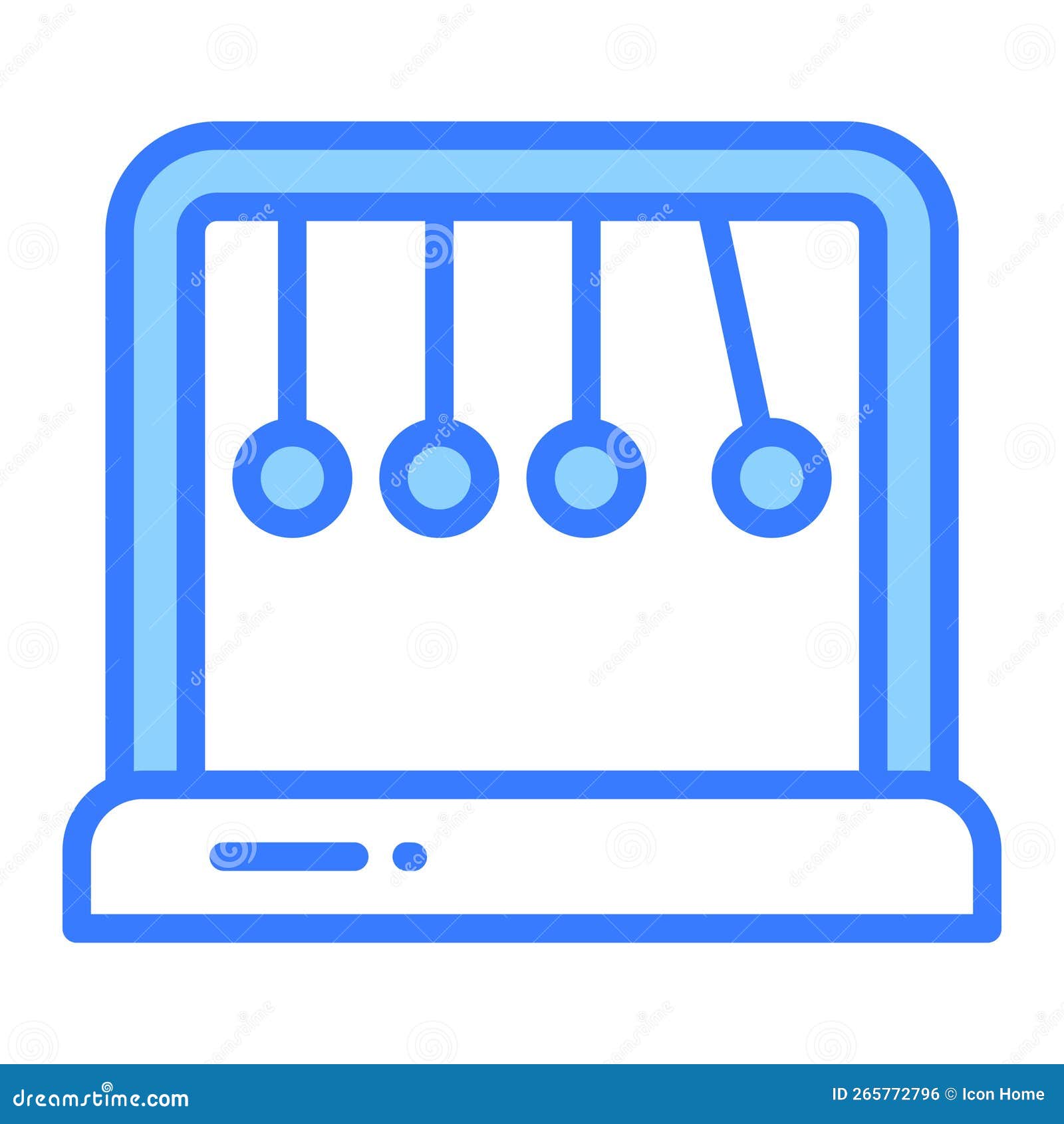 Pendulum Vector Flat Icon, School And Education Icon | CartoonDealer.com #265778954
