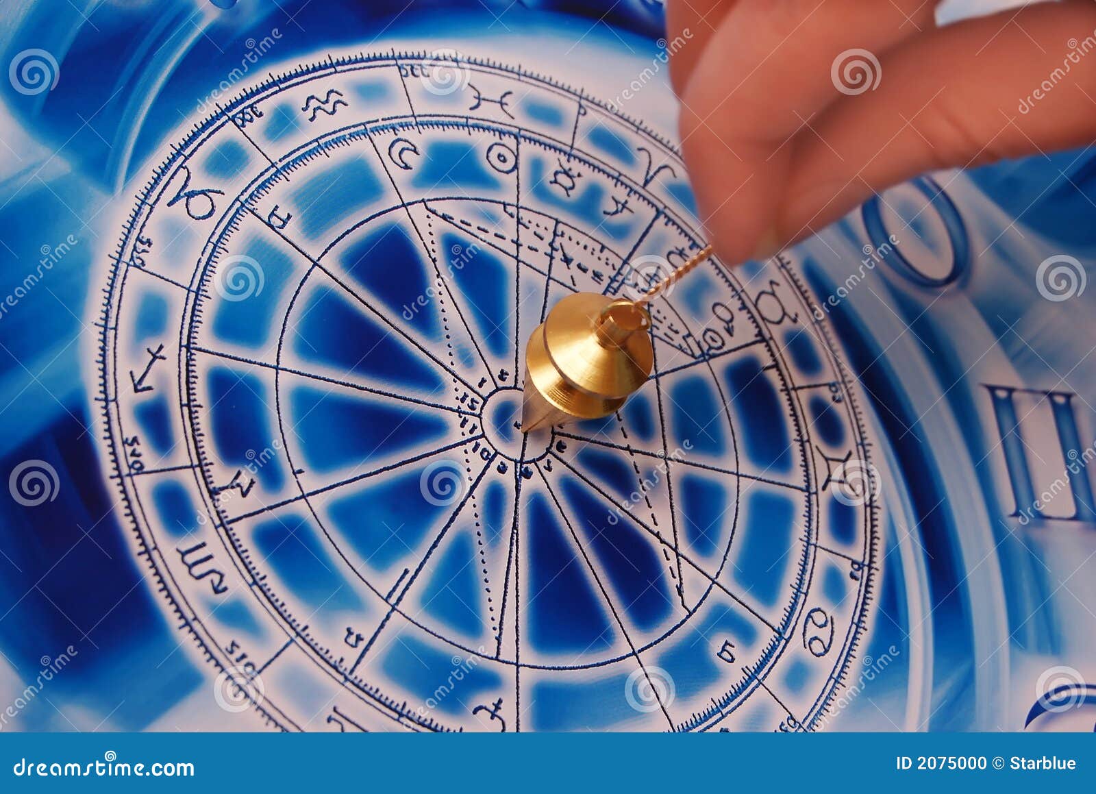 Pendulum with zodiac stock photo. Image of zodiacal, symbols - 2075000