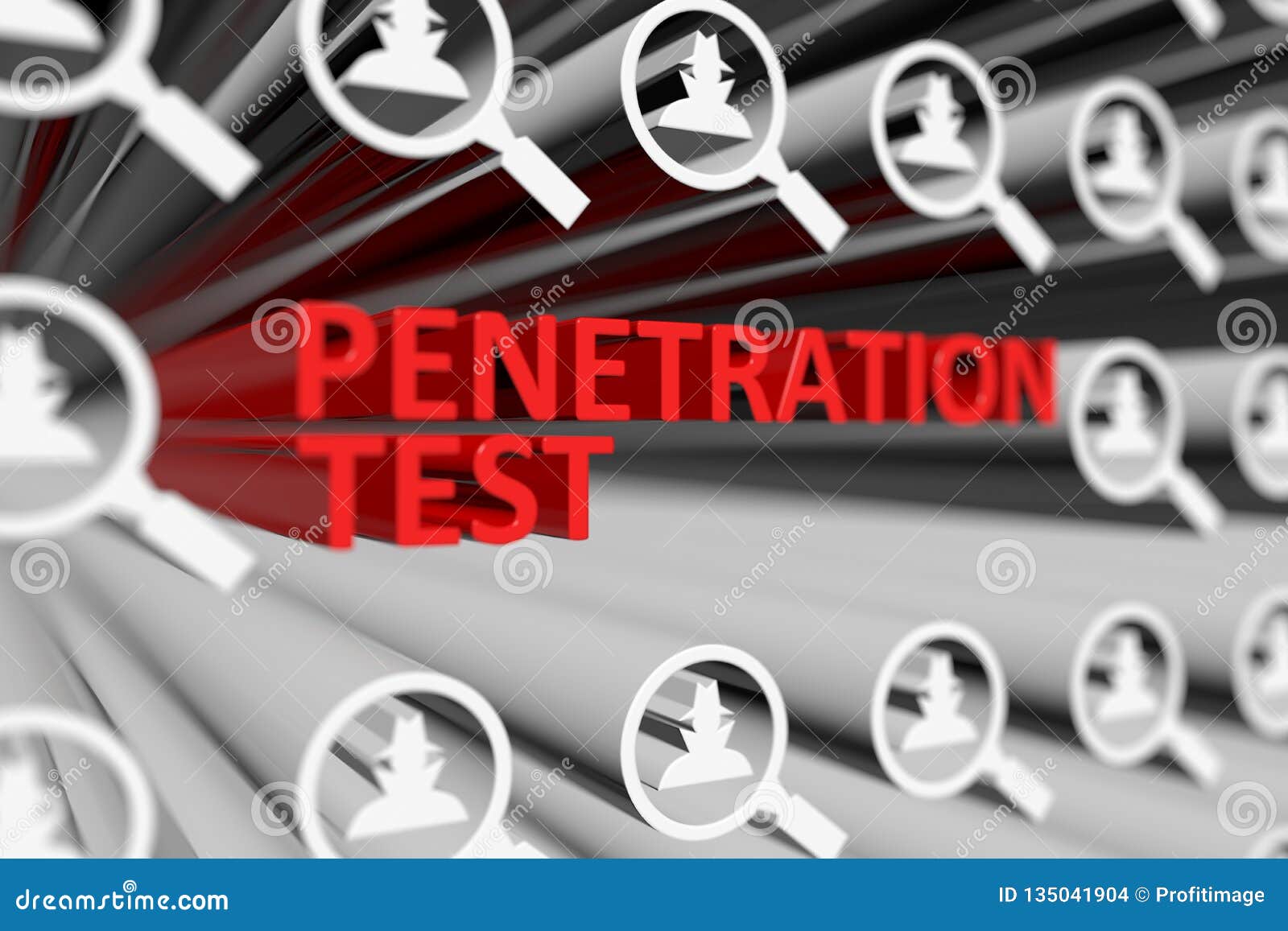 Penetration Test. Cybersecurity And Data Protection. Hacker Attack ...