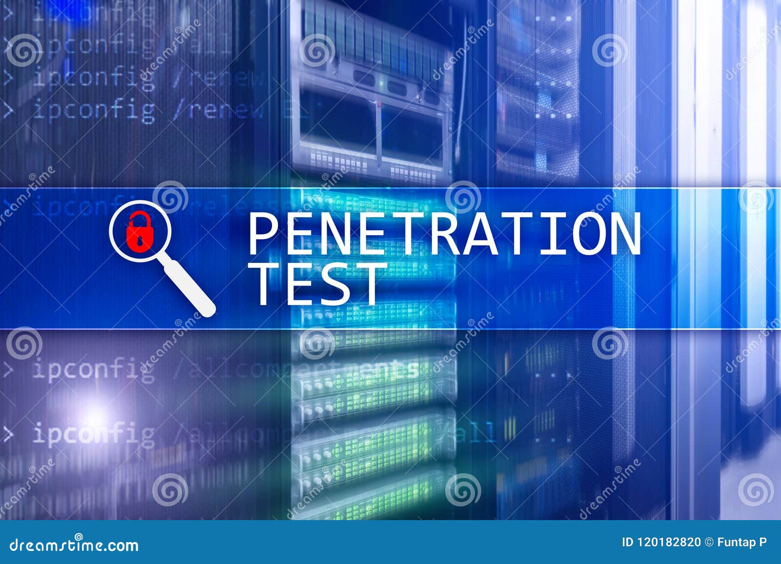 Penetration Test. Cybersecurity And Data Protection. Hacker Attack ...
