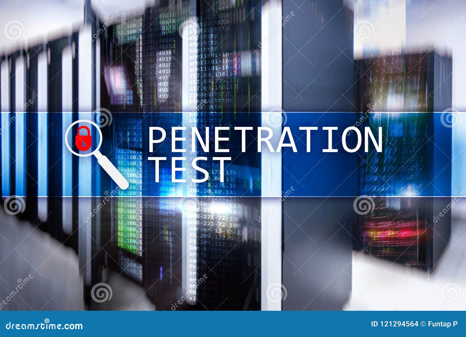 Penetration Test. Cybersecurity And Data Protection. Hacker Attack ...