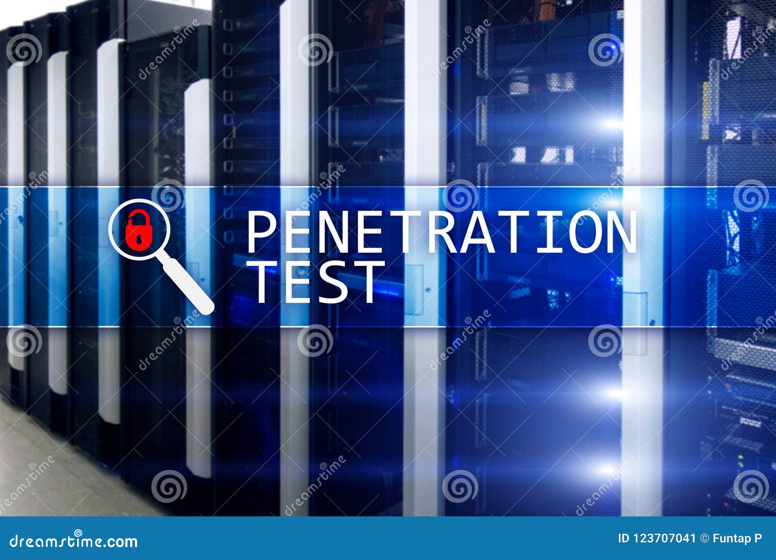 Penetration Test. Cybersecurity And Data Protection. Hacker Attack ...