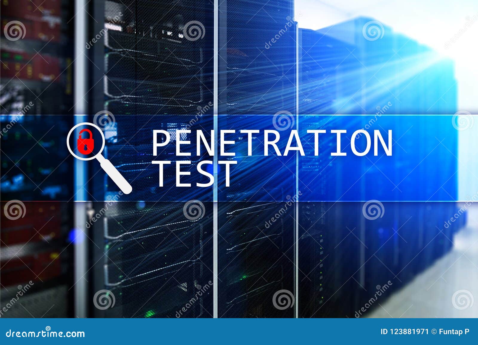 Penetration Test. Cybersecurity And Data Protection. Hacker Attack ...