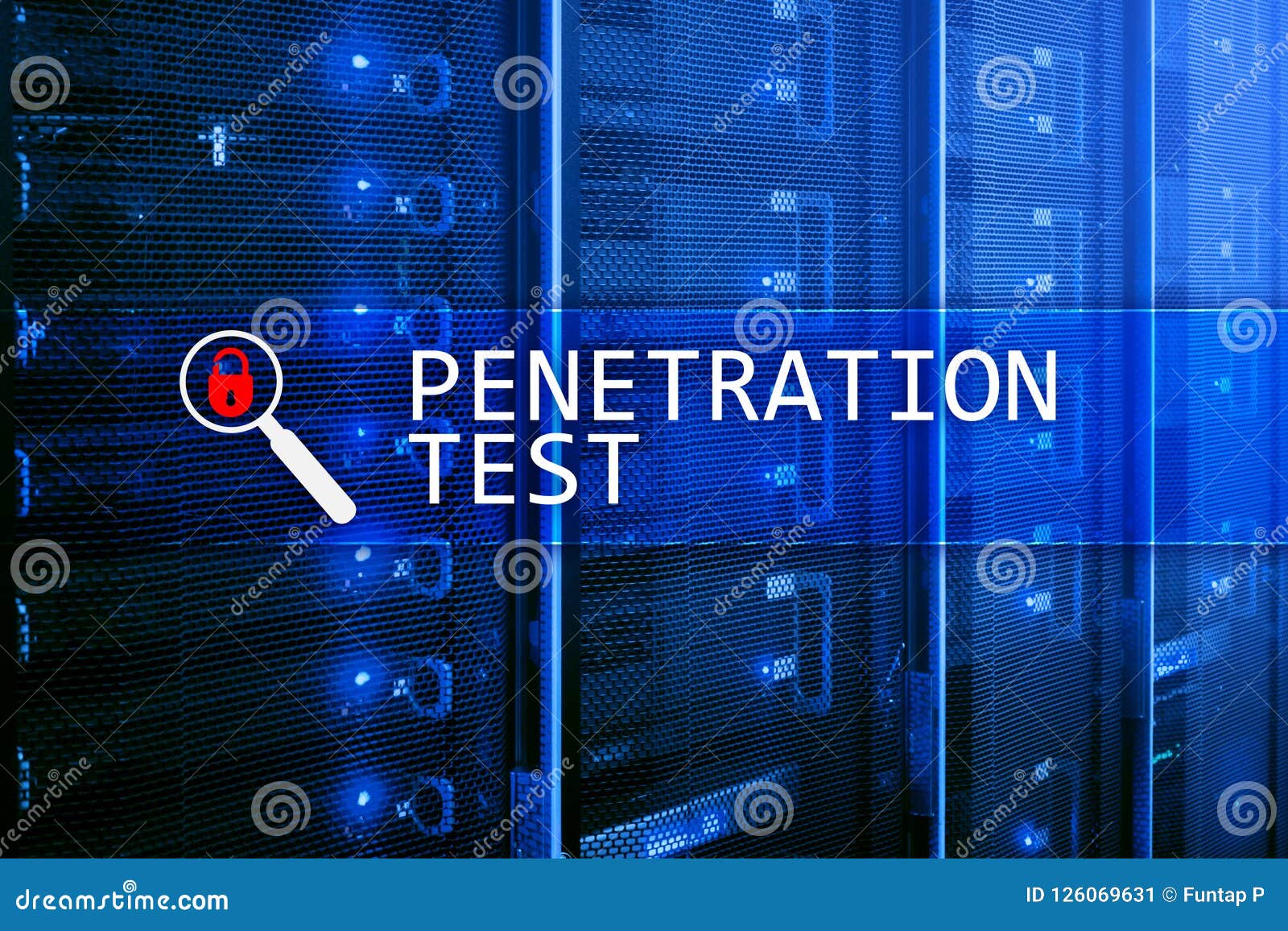 Penetration Test. Cybersecurity And Data Protection. Hacker Attack ...