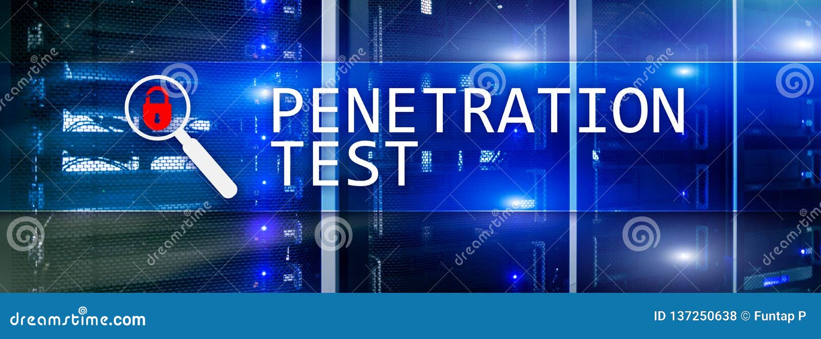 Penetration Test. Cybersecurity And Data Protection. Hacker Attack ...