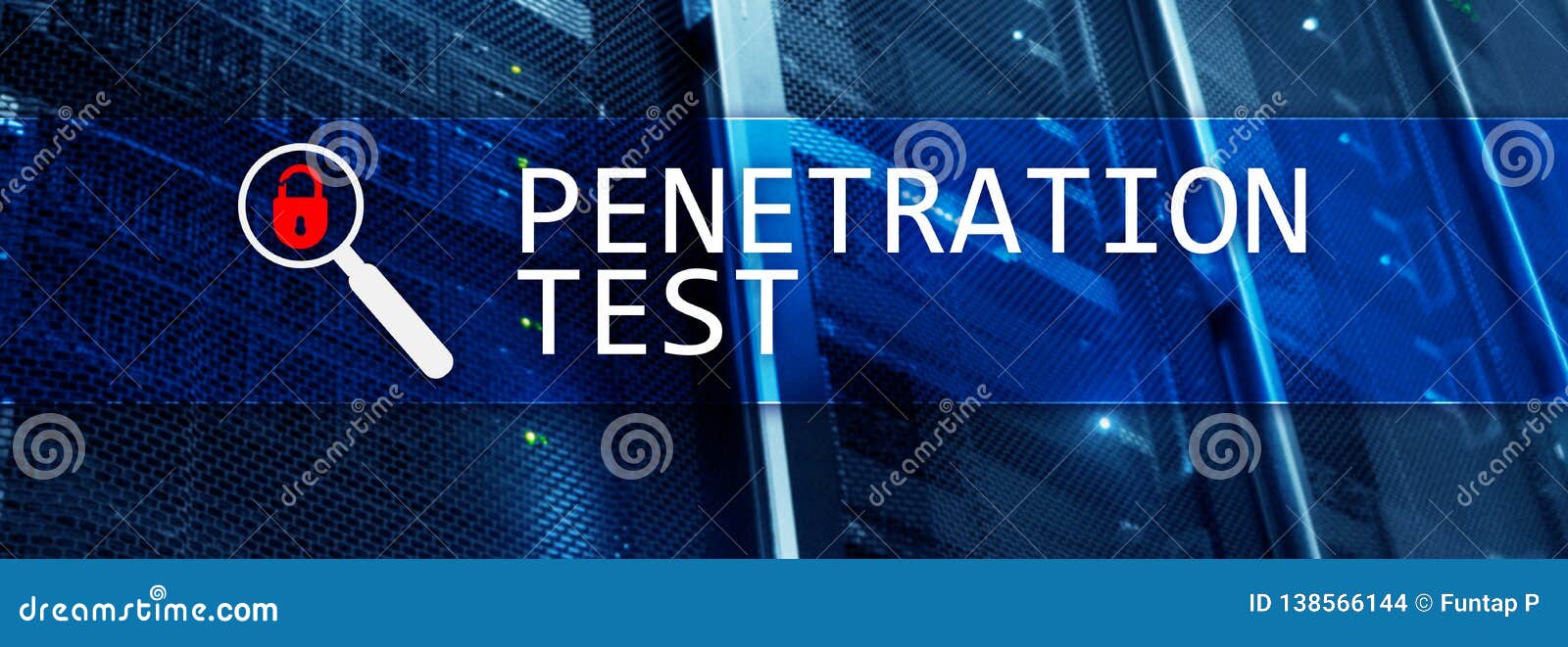 Penetration Test. Cybersecurity And Data Protection. Hacker Attack ...