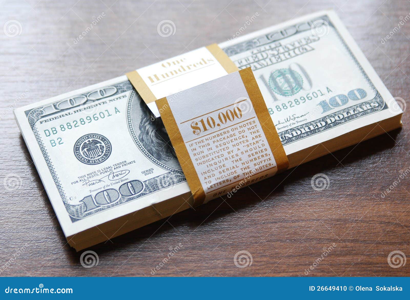 Pengar arkivfoto. Bild av bunt, pengar, dollar, timpenningar - 26649410