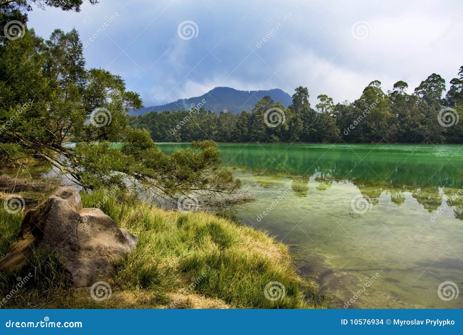 Pengilon Lake Indonesia stock photo. Image of hiking - 10576934