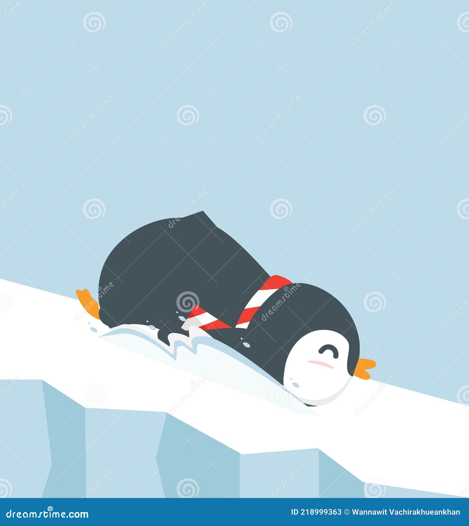 Cartoon Slide For Coloring Book For Children Stock Image ...