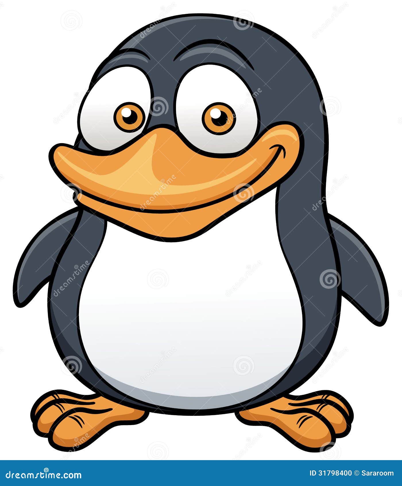 Penguin Cartoon Stock Photo - Image: 31798400