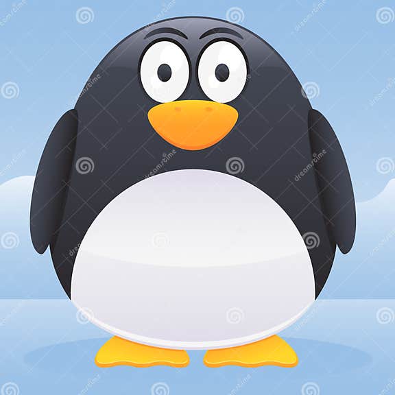 Penguin Character stock vector. Illustration of character - 20848906