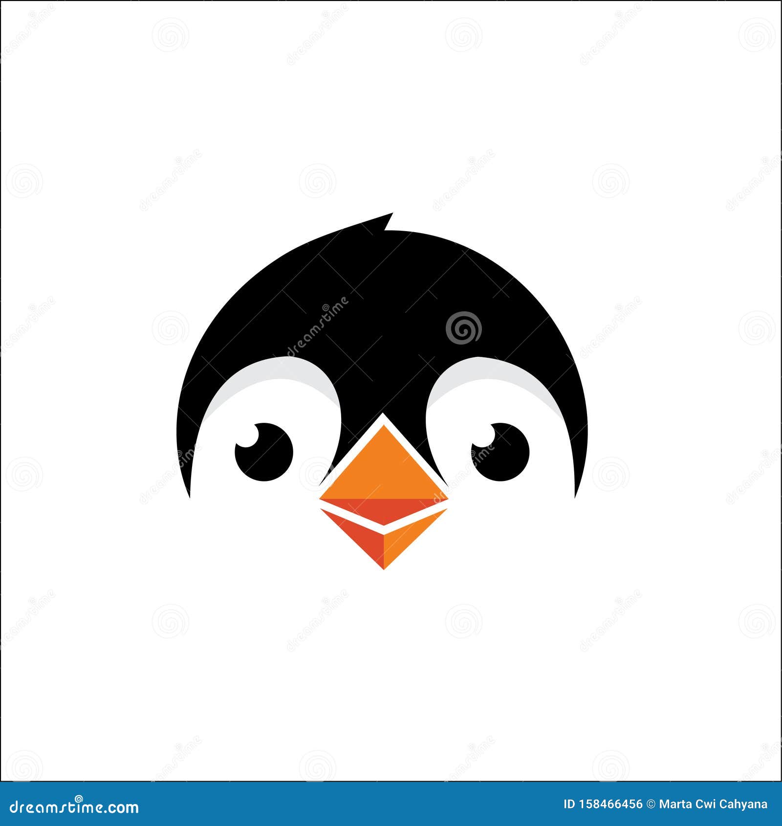 Penguin Logo Cartoon Vector | CartoonDealer.com #71959323